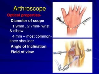 Arthroscopic surgical instruments-dr_shekhar_srivastav | PDF