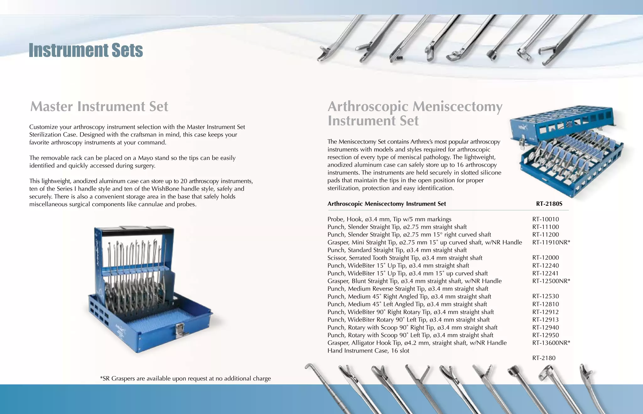 Arthroscopic Surgical Instruments and features include | PDF