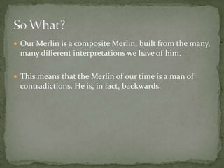 Arthur Presentation | PPTX | Sci-fi and Fantasy | Hobbies & Interests