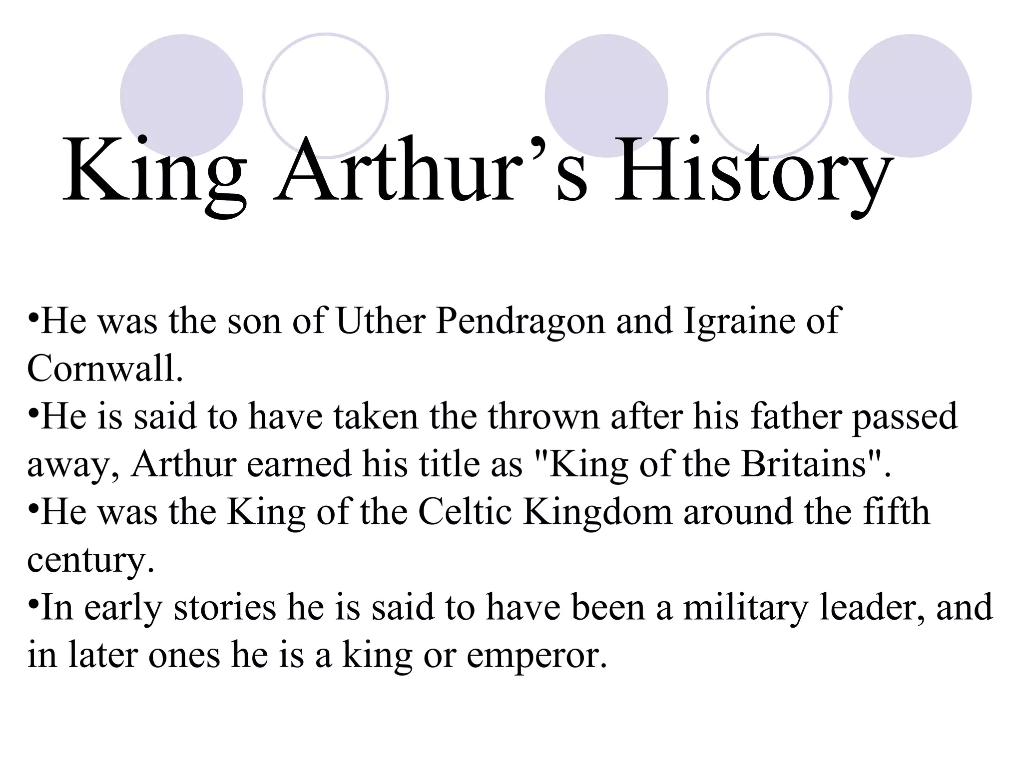 King Arthur | PPT