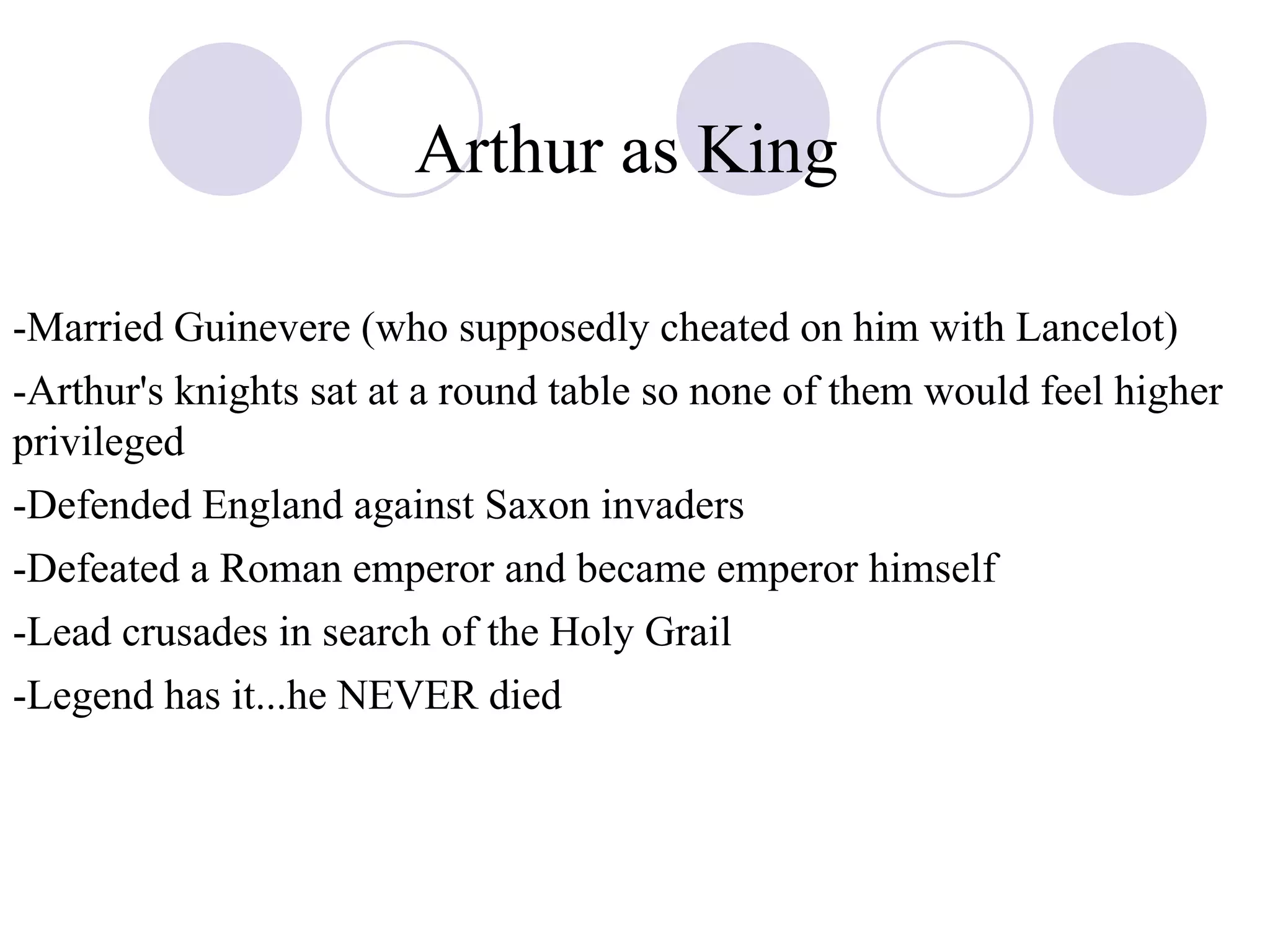 King Arthur | PPT