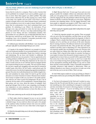 Arthur Weglein, Houston Physics Professor Interview | PDF