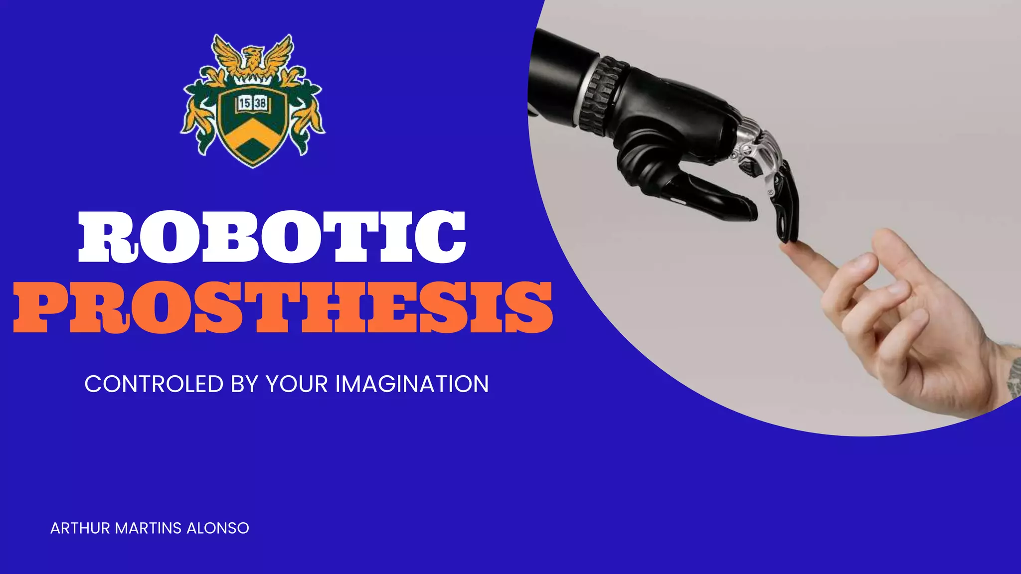 Motor Imagery based prosthesis controlling algorithm | PPT