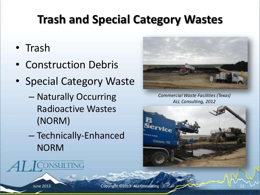 Modern Management of Oilfield Wastes in Unconventional Resource Plays