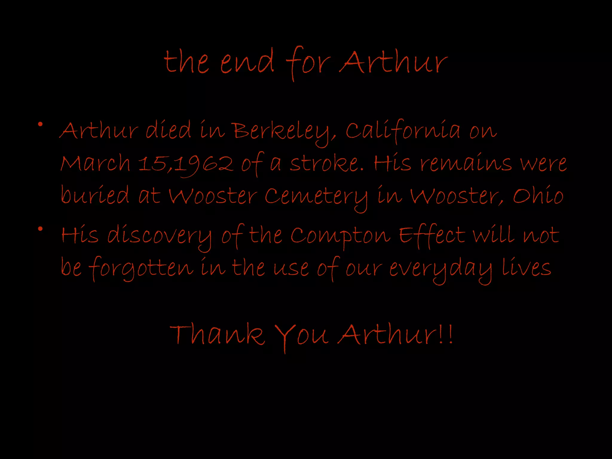 Arthur holly compton | PPT