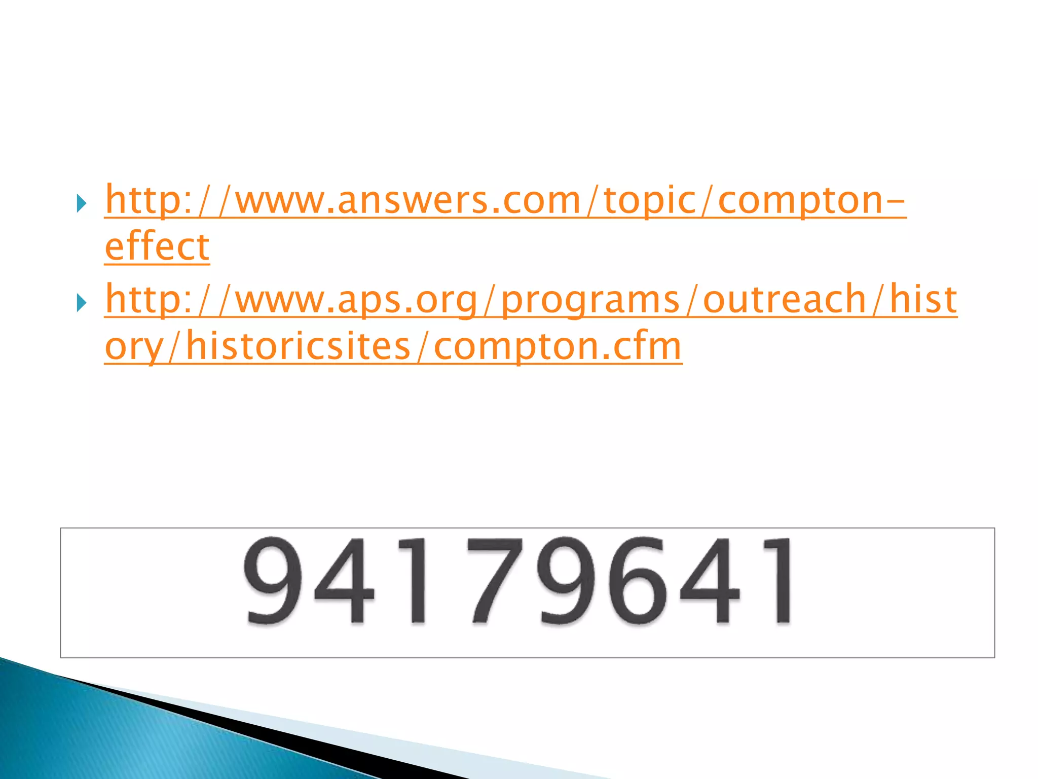 Arthur Holly Compton | PPTX | Physics | Science