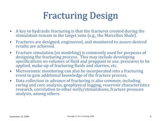 Hydraulic Fracturing Considerations for Natural Gas Wells of the ...