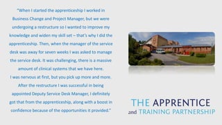 Level 3 Infrastructure Technician Apprentice Arthur Rigby | PPTX