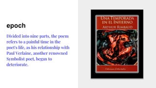 Arthur rimbaud 1854 1891 | PPTX