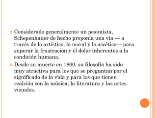 Arthur schopenhauer | PDF