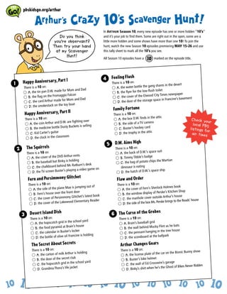 Arthur Tally Sheet | PDF