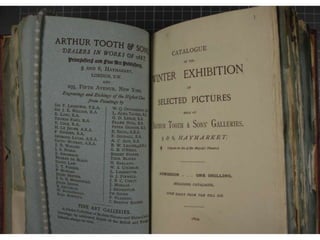 Arthur tooth & sons catalogues | PPT