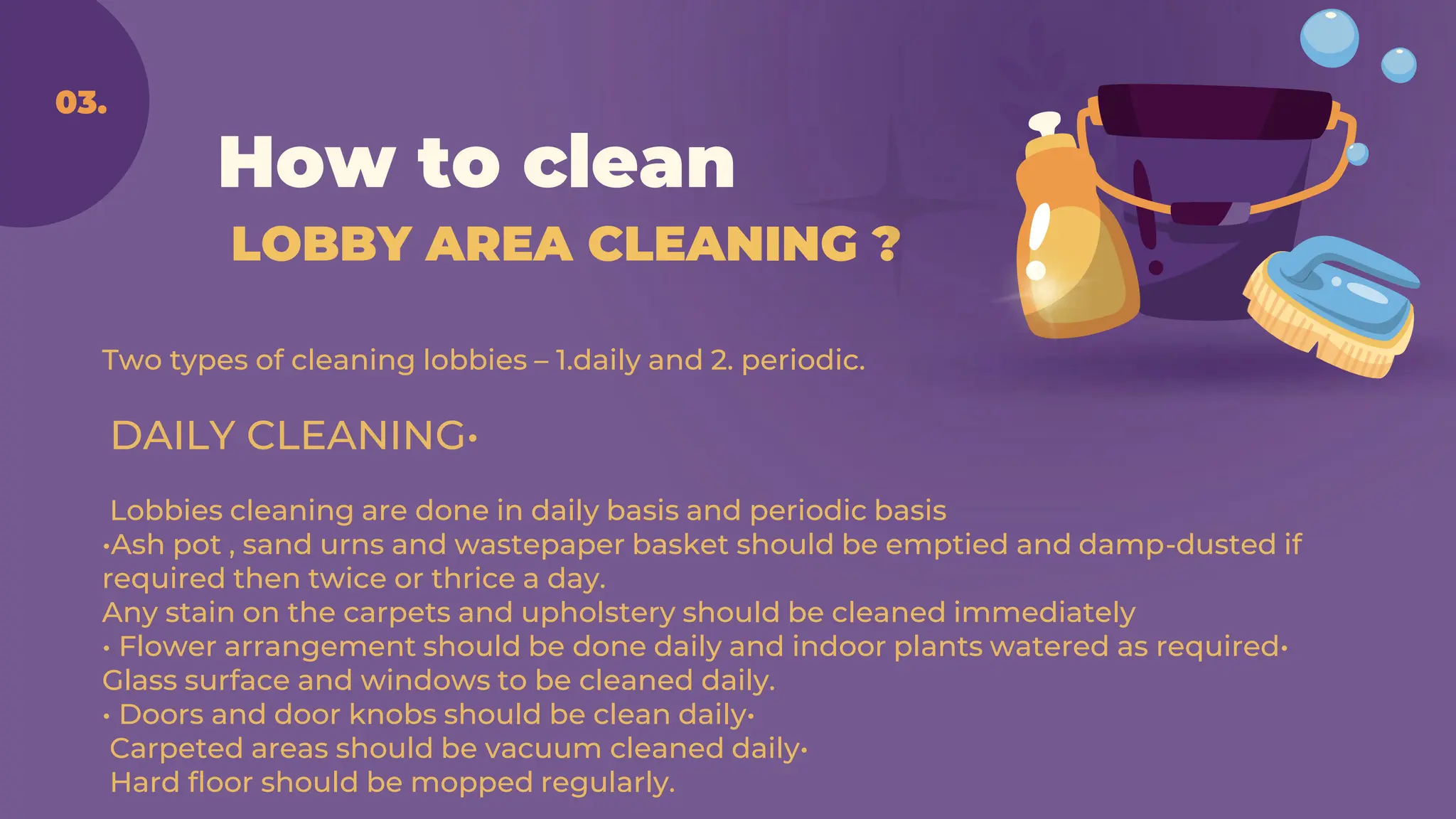 Cleaning Agents Equipment’s Assignment.. | PPTX