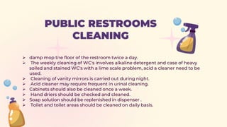 Cleaning Agents Equipment’s Assignment.. | PPTX