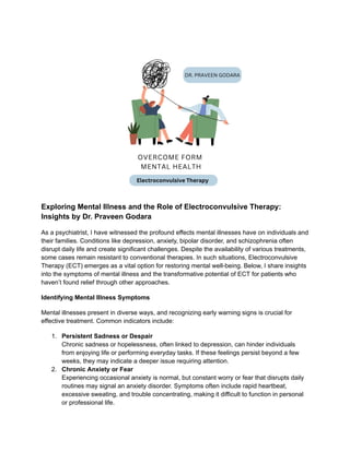 Electroconvulsive Therapy (ECT): Benefits, Procedure, and Safety | PDF