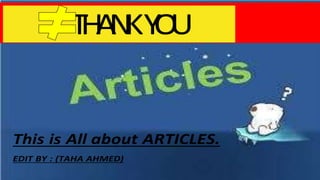 ARTICLES PRESENTATION | DOCX