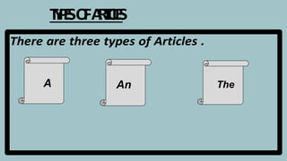 ARTICLES PRESENTATION | PPT