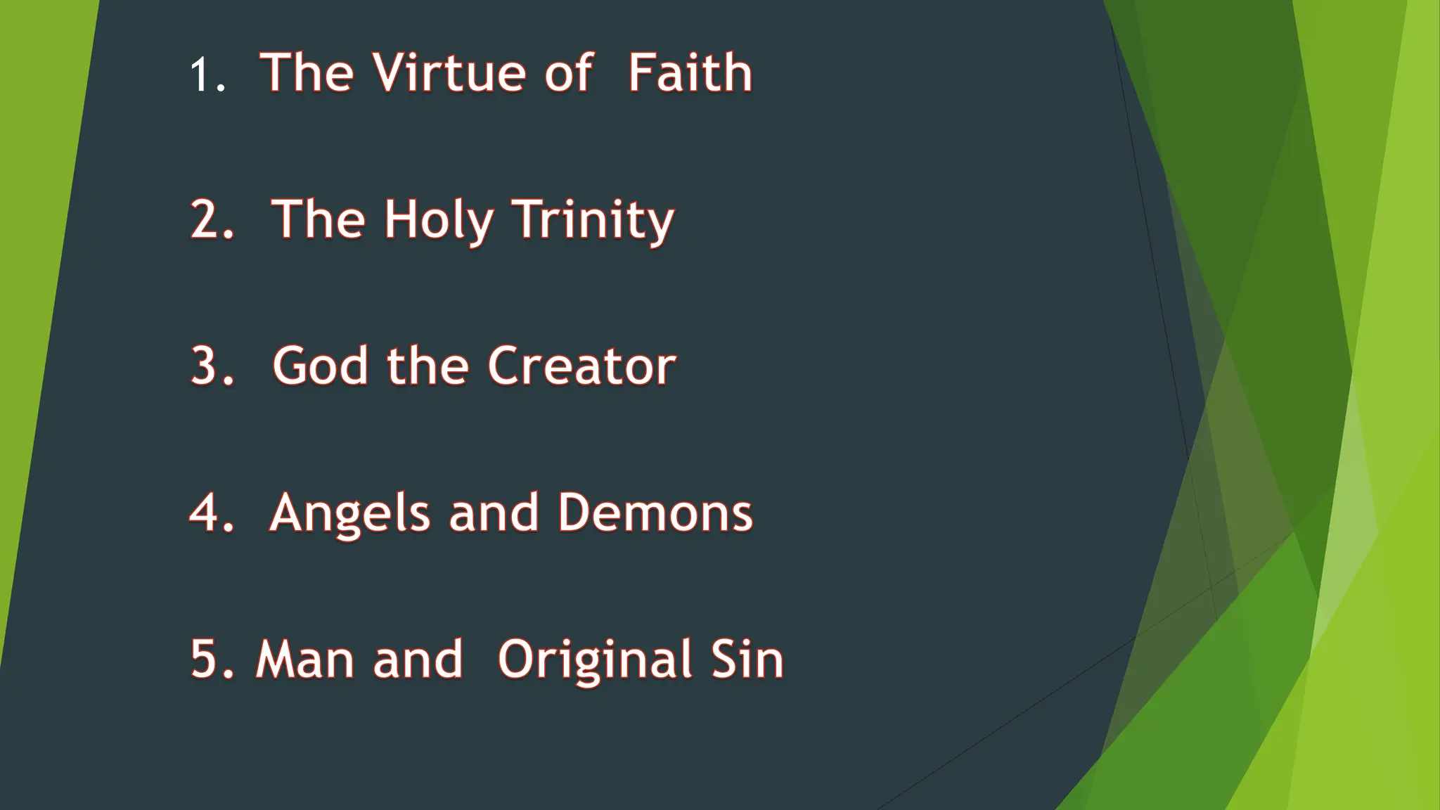 Theology Article of the Apostles Creed first chapter | PPTX
