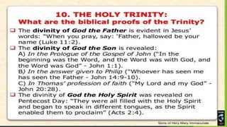 Theology Article of the Apostles Creed first chapter | PPT