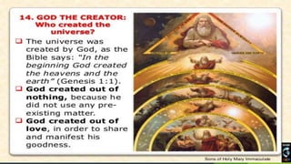 Theology Article of the Apostles Creed first chapter | PPTX