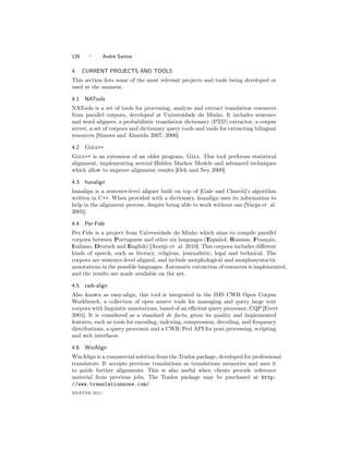 A survey on parallel corpora alignment | PDF | Desktop Publishing | Computer Software and ...