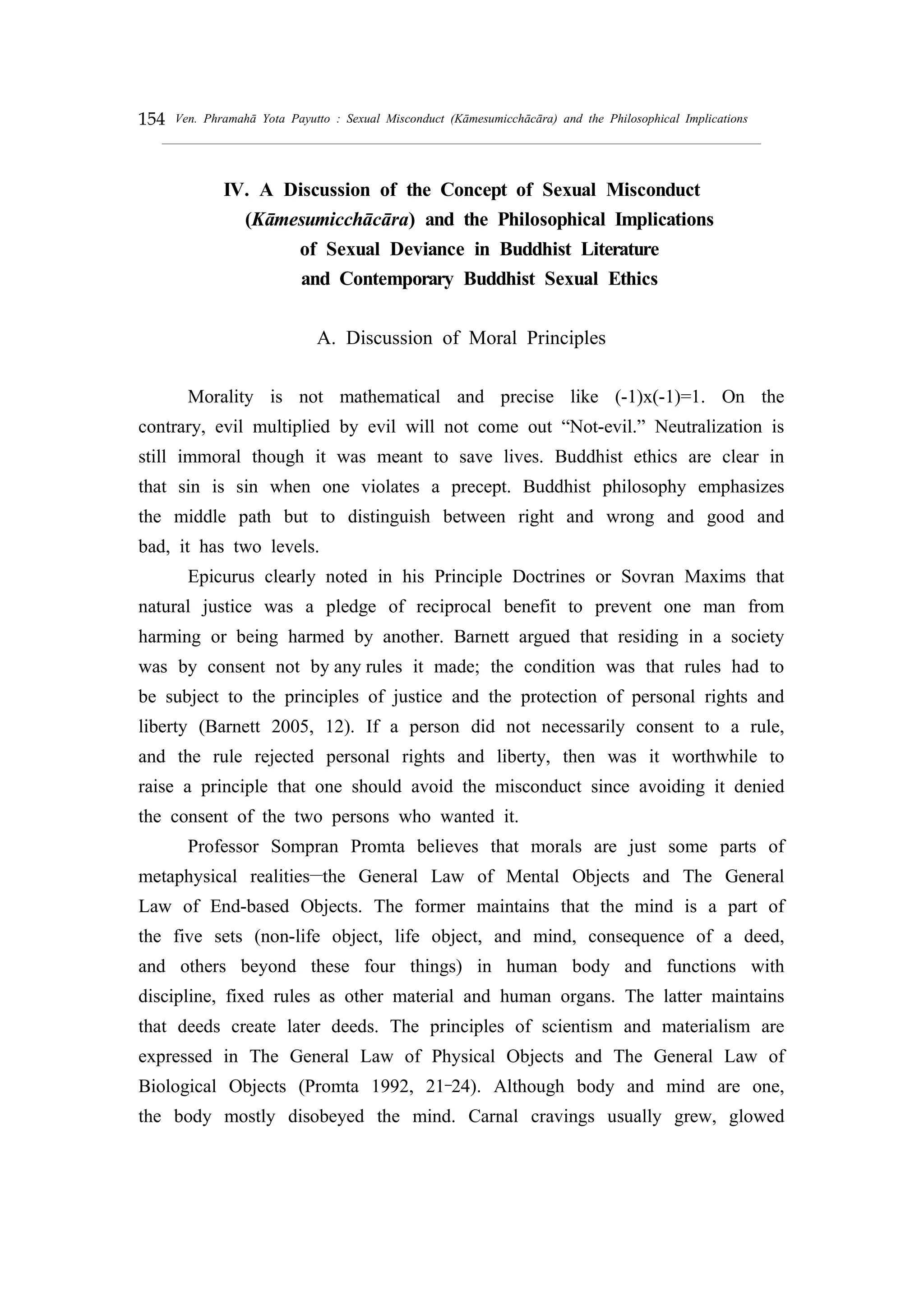 sexual misconduct(Kamesumicchacara) and philosophical implications of ...