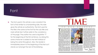 Article Analysis | PPTX