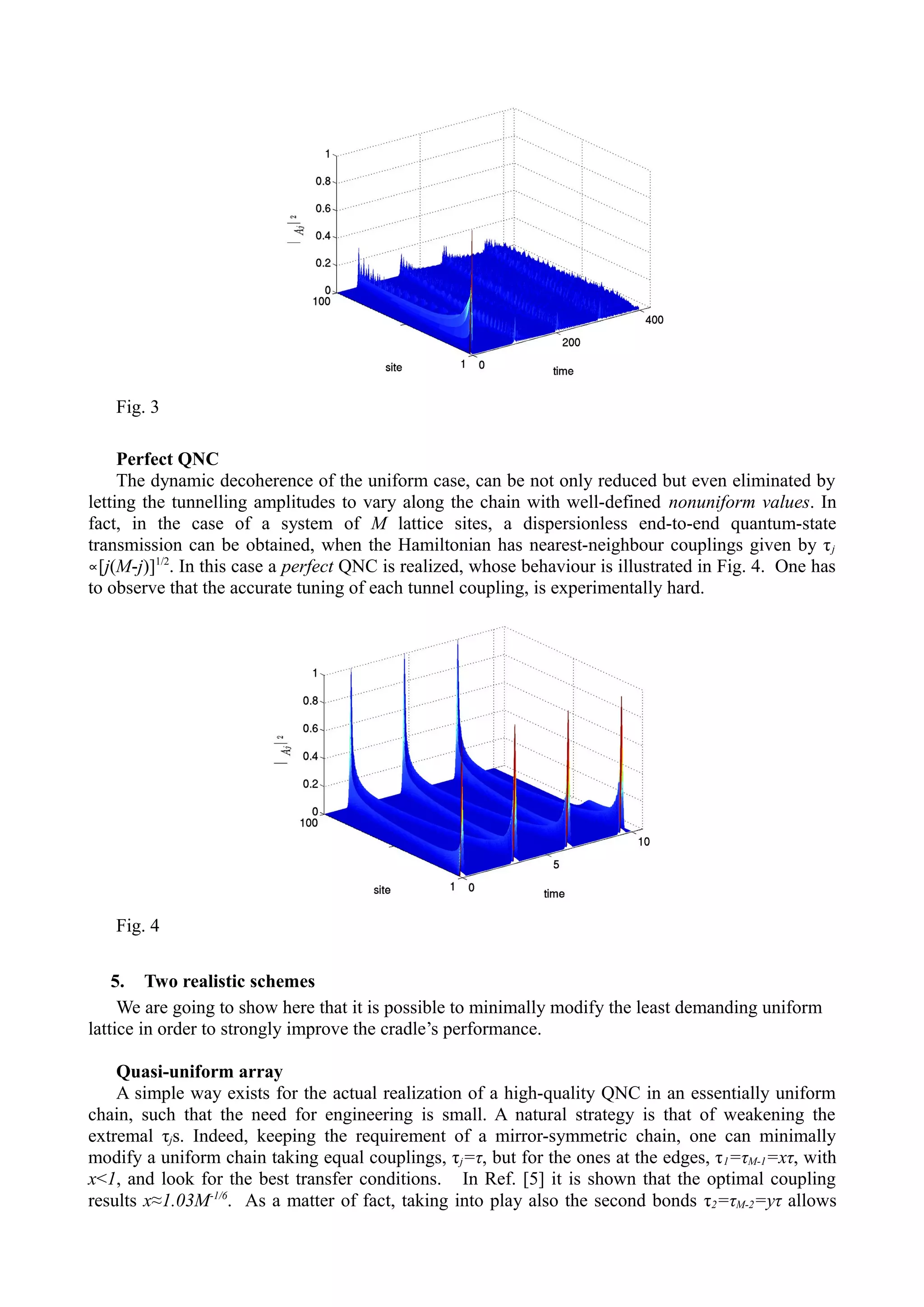 Quantum Newton's cradle | ODT