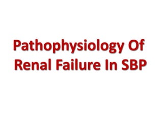 albumin use in SBP patients | PPT