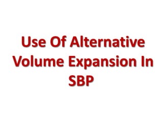 albumin use in SBP patients | PPT