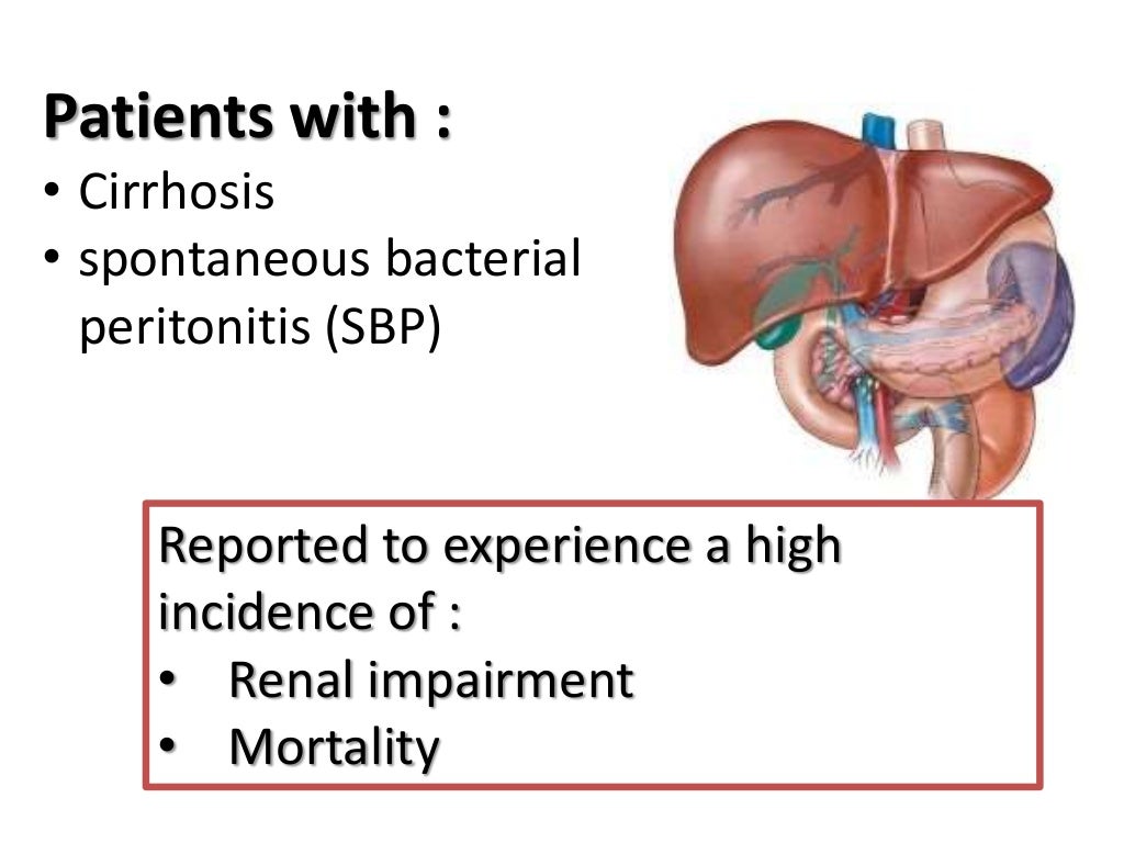 albumin use in SBP patients