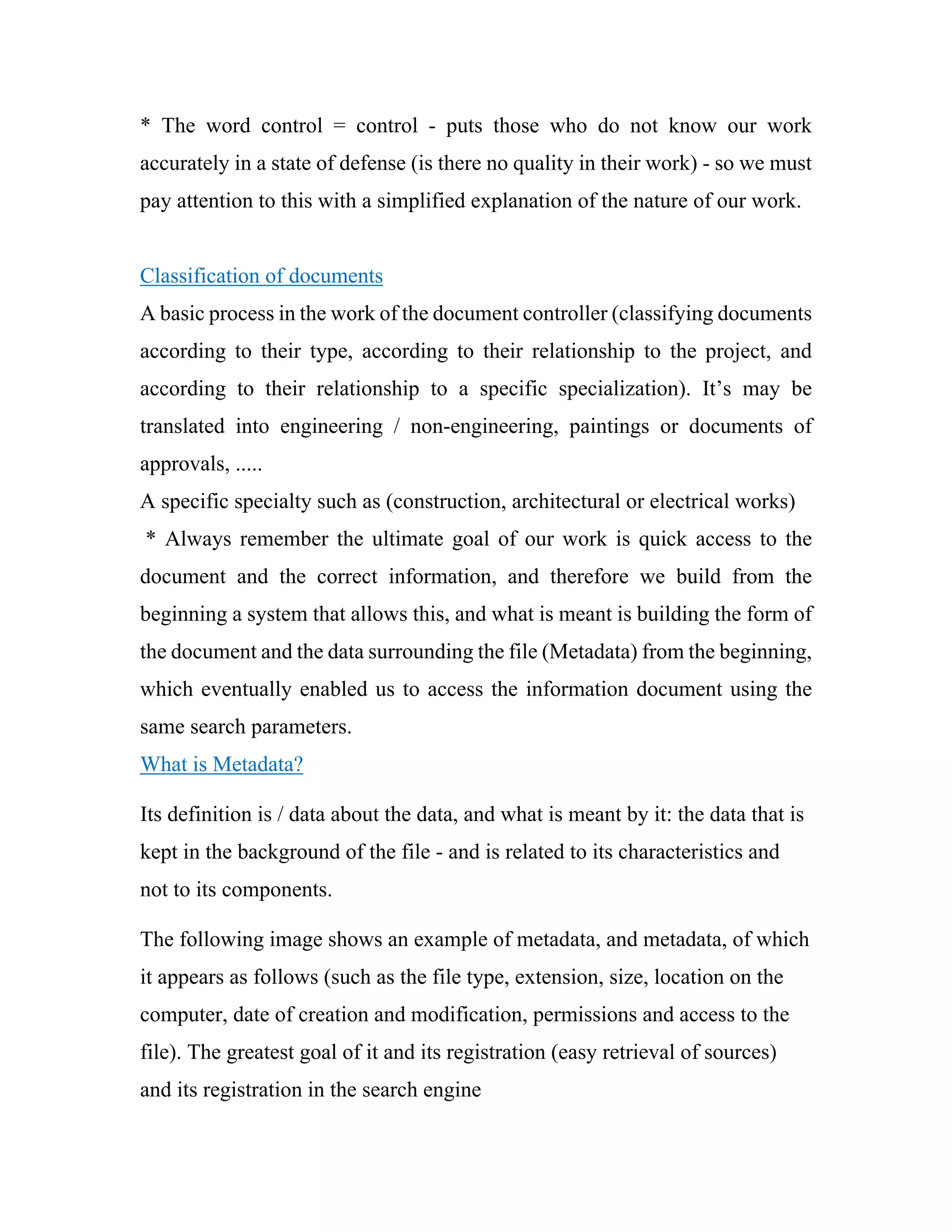 Document Control best practices and definitions | PDF