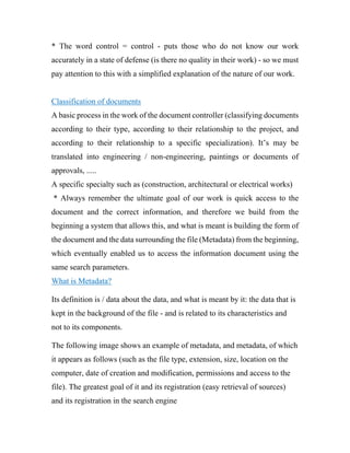 Document Control best practices and definitions | PDF