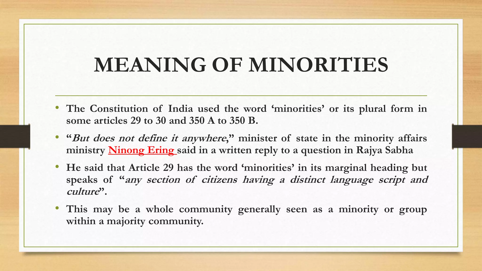 Article 23,24,29,30 | PPTX