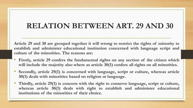 Article 23,24,29,30 | PPTX
