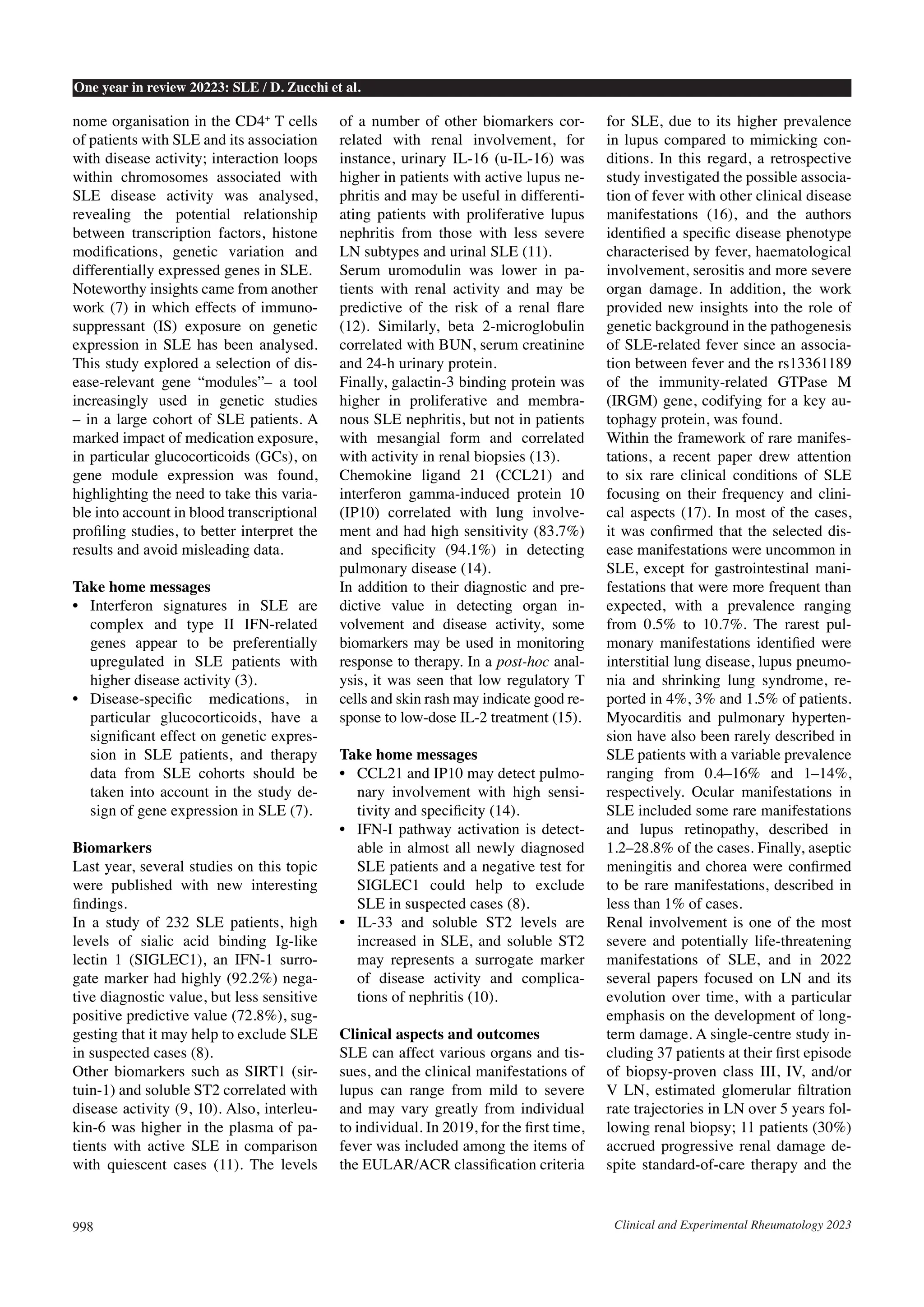 Systemic lupus review | PDF | Genetics | Science