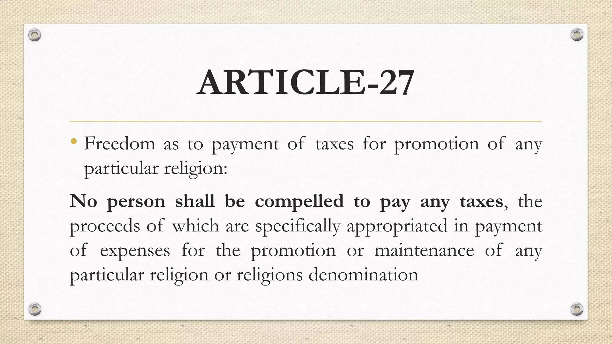 Article 25-28 | PPTX