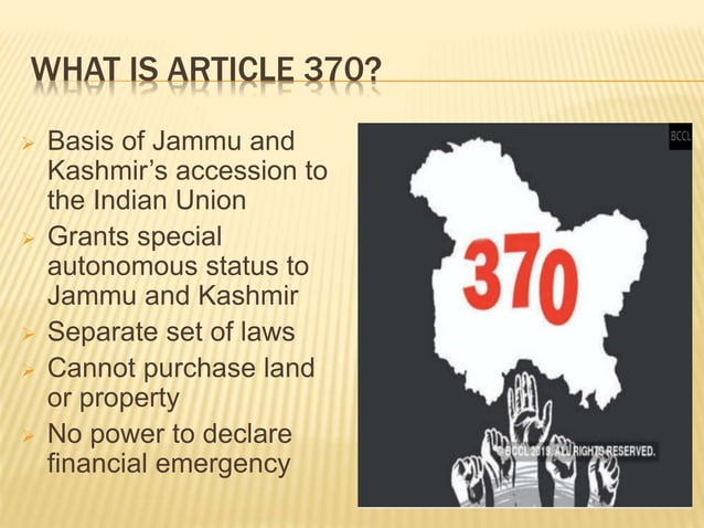 Article 370 | PPT