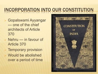 Article 370 | PPTX