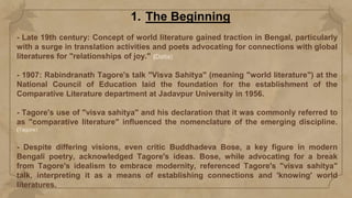 Comparative Literature & Translation Studies | PPTX