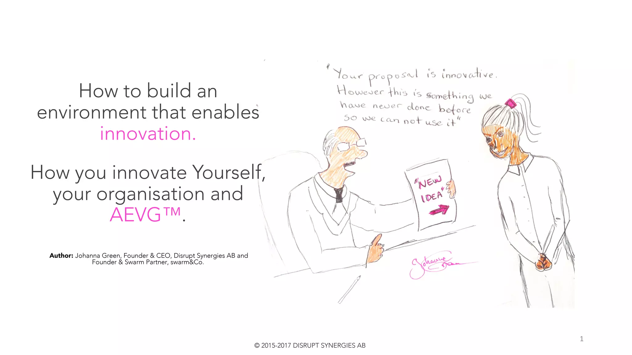 How to build an environment that enables Innovation. | PDF