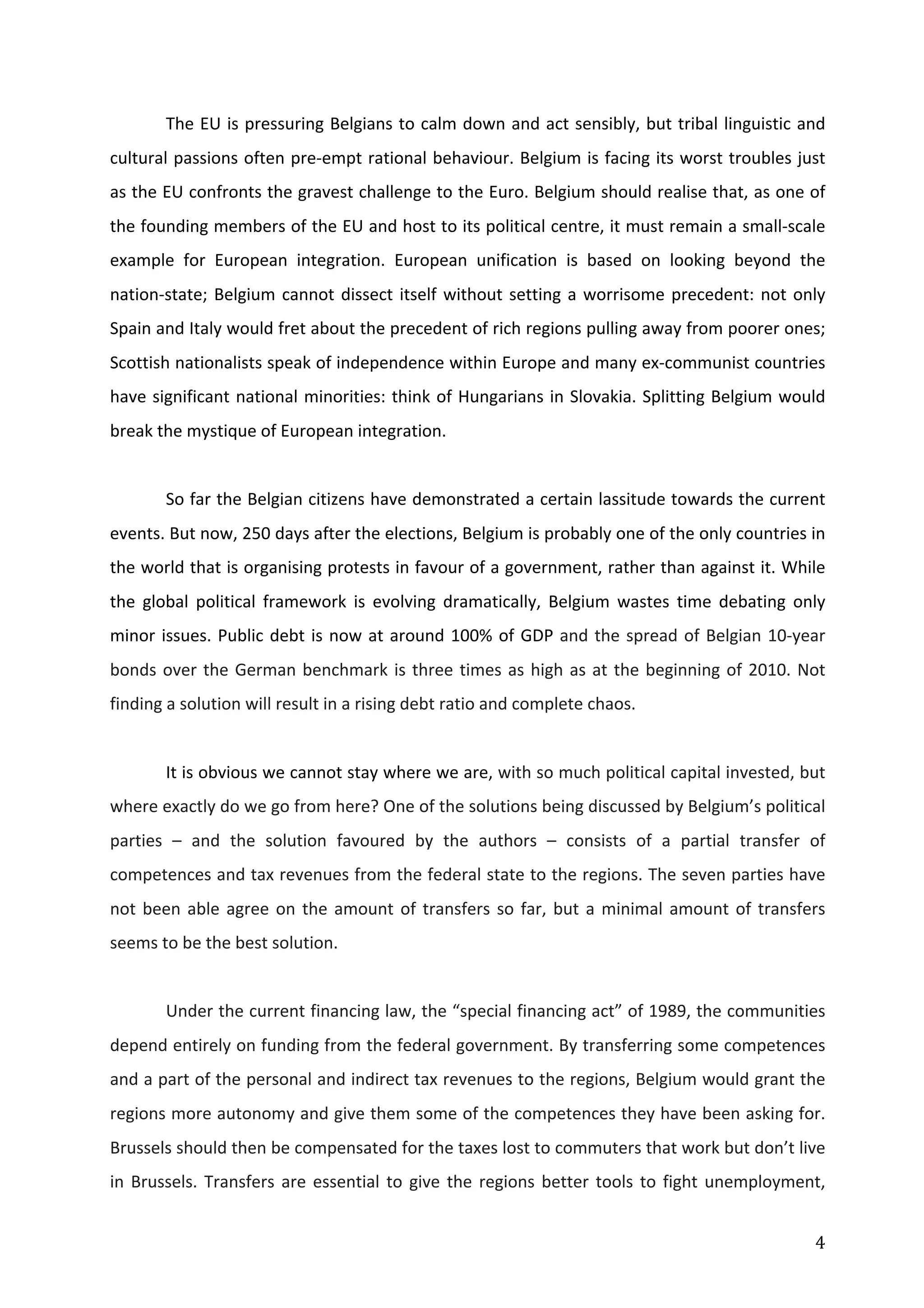 Belgium's identity crisis | PDF