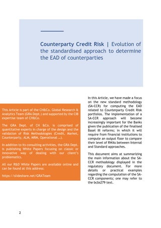 Article cem into sa-ccr | PDF