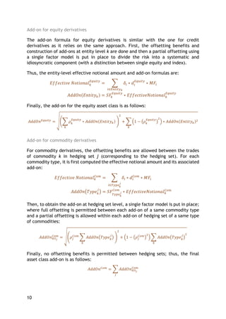 Counterparty Credit RISK | Evolution of standardised approach | PDF