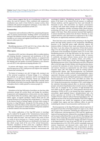 Stimularea punctelor Jing | PDF