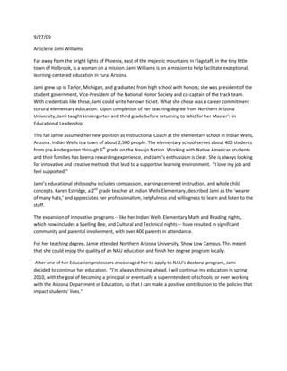 Jami Williams | PDF