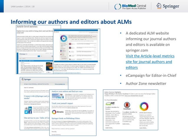 Article level metrics - 1AM:London | PPTX