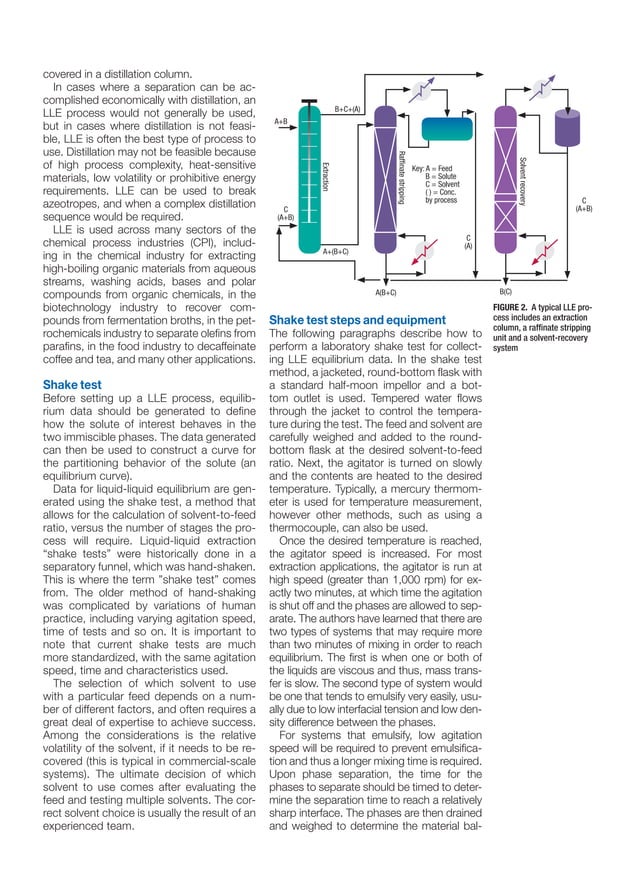 Liquid-Liquid Extraction: Generating Equilibrium Data | PDF | Chemistry ...