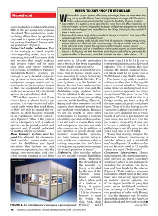 Moving To Modular: CHEMICAL ENGINEERING, January 2015 | PDF