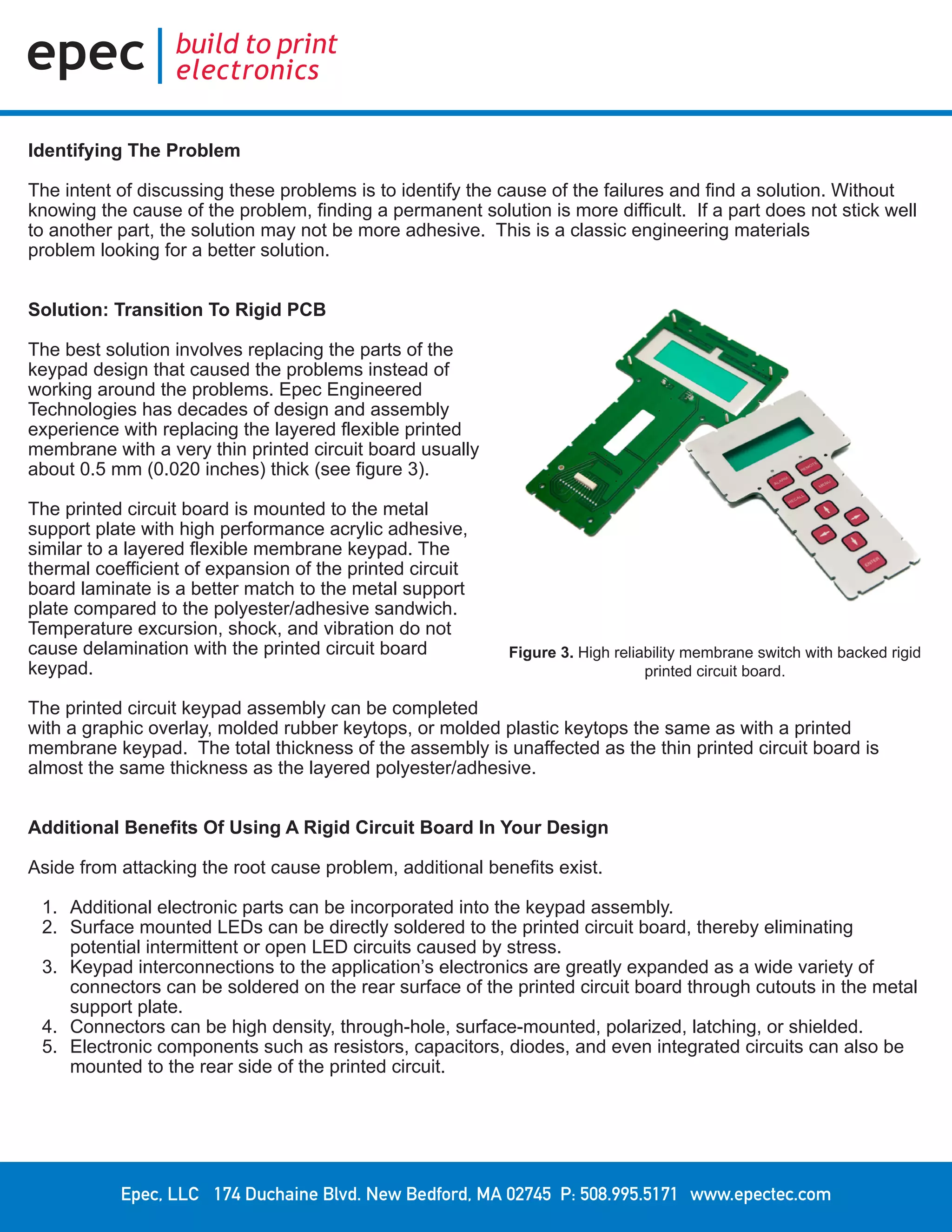 Optimal Membrane Switch Design For High Reliability Applications | PDF